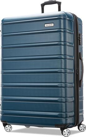 Samsonite Omni 2 Hartschalen-Koffer, erweiterbares Gep&auml;ck mit 360-Grad-Rollen, Checked-Large 28-Inch