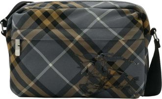 Burberry Homme, Sacs, Bleu, Taille: ONE Size ML Classics Crossbody S