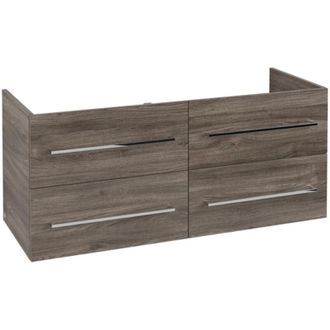 Villeroy & Boch Villeroy&boch - Avento Waschtischunterschrank, 4 Ausz&uuml;ge, Breite