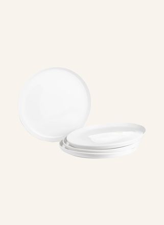 Marc O'Polo Marc Opolo 4er-Set Speiseteller Moments weiss
