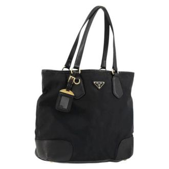 Prada Sac cabas Pre-owned - Femme - Pre-owned - Noir - Taille: ONE Size