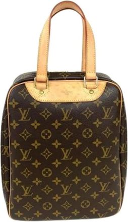 Louis Vuitton Sac &agrave; main vintage Louis Vuitton en toile Monogram pr&eacute;-poss&eacute;d&eacute; - Femme - Pre-owned - Brun - Taille: ONE Size