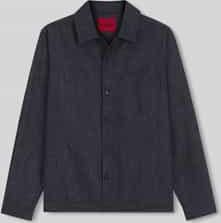 HUGO BOSS Oversized Fit Jeanshemd aus reiner Baumwolle Modell Ejiri
