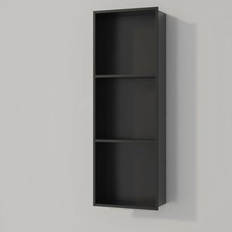 Generic Wandnische Duschnische Nische Badezimmer-aus Edelstahl, Moderne, versenkbare, wasserdichte Box, Alkoven, Douche de Salle de Bain, Toilettenpapier, Toi