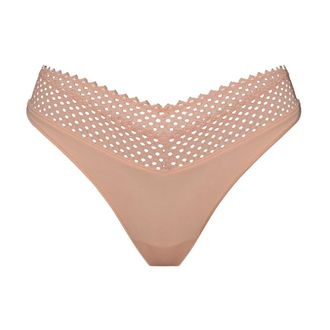 Wolford Romantic Net String - Femme - Sous-v&ecirc;tements - Rose - Taille: 38 FR