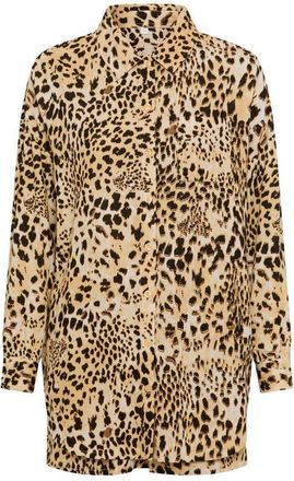 Lascana Langarmbluse (Set, 2-tlg., mit Shorts) mit Animalprint