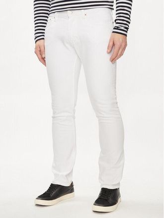 Tommy Jeans Jeans Scanton DM0DM18746 Weiß Slim Fit