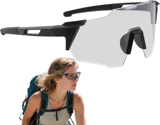 Generic Polarisierte Sonnenbrille | Polarisierte Radsonnenbrille f&uuml;r Erwachsene - Schutzbrillen Klare winddichte Sportbrillen f&uuml;r Mountainbiken und Outdoor