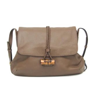 Gucci Pre-owned Cuir sacs-gucci - Femme - Pre-owned - Brun - Taille: ONE Size