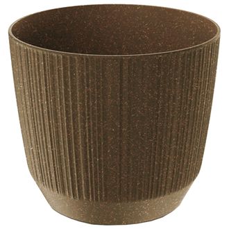 Prosperplast Pflanzkübel Kaffee, ohne Tank, RYFO ECO Kollektion 19,5 x 19,5 x 17 cm, Fassungsvermögen L