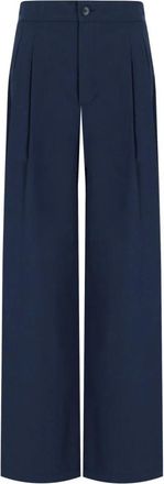 Max Mara Femme, Pantalons, Bleu, Taille: 36 FR Benda Pantalons