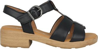 Gabor Femme, Chaussures, Noir, Taille: 42 1/2 EU Sandale Large