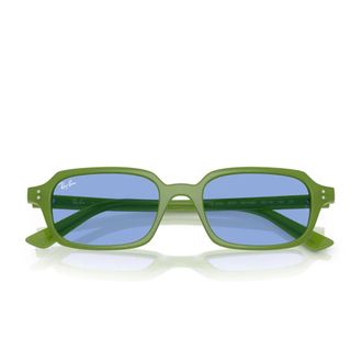 Ray-Ban unisex, Accessoires, Vert, Taille: 52 MM Rectangular Lunettes de soleil