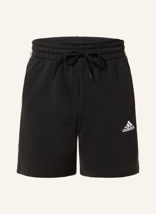 adidas Sweatshorts Essentials French Terry 3-Stripes schwarz