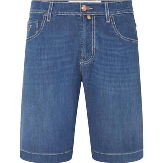 Jacob Cohen Slim Fit Denim Bermuda Shorts - - Shorts - Herren - Blau - W31