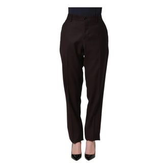 Dolce & Gabbana Anzughose - - Trousers - Damen - Braun - L