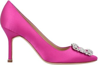 Manolo Blahnik Hohe Schuhe - Hangisi 090 Pump Pink - Gr. 37,5 (EU) - in Rosa - für Damen
