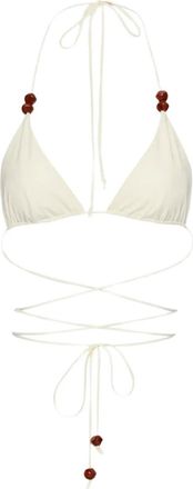 Magda Butrym beaded bikini - Nude