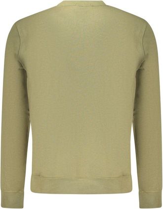 Calvin Klein Logo-Embroidered Cotton Sweatshirt - Green