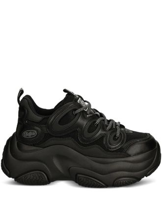 Buffalo baskets à plateforme - Noir