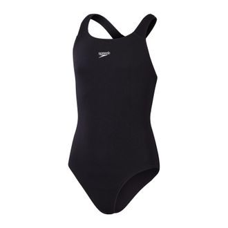 Speedo Medalist Badeanzug für Damen (Schwarz)