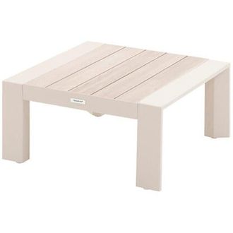 Hesperide Hesperide - Table basse de jardin petit mod&egrave;le en aluminium effet bois evasion