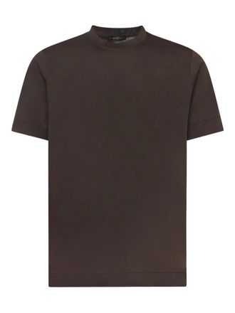 Giuliano Galiano t-shirt &agrave; manches courtes - Marron