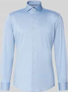 HUGO BOSS Slim Fit Businesshemd aus atmungsaktivem Material Modell P-HANK-SPREAD