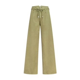 Etro Wide Jeans - - Jeans - Damen - Gr&uuml;n - W28