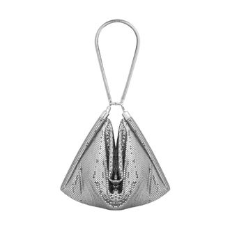 Paco Rabanne Silberne Chainmail-Tasche in Silber - - Bags - Damen - Grau - ONE SIZE