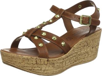 s.Oliver Casual 5-5-28342-30, Damen Sandalen, Braun (Muscat 311), EU 39