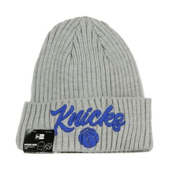New Era NBA Entwurf Gestrickte M&uuml;tze Heather Grey - - Accessories - Herren - Grau - ONE SIZE