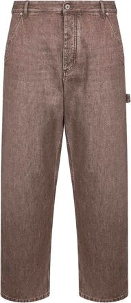 Bottega Veneta Homme, Jeans, Brun, Taille: M Jean Cargo Marron avec Jambe Large