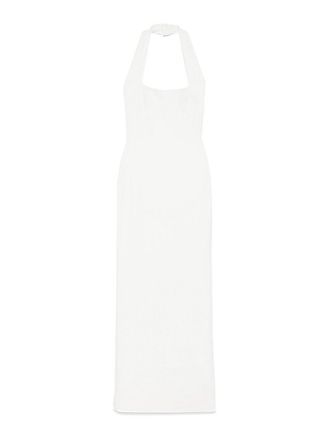 Solace London Maxi Robe - Beige