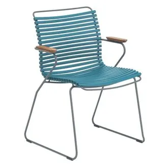 Houe Fauteuil Click - Bleu - Bambou - Designer Henrik Pedersen