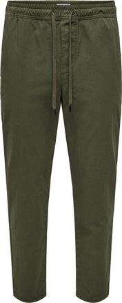 Only & Sons Herren Onslinus Taper 0183 Pant Stoffhose, Olive Night, XXL EU