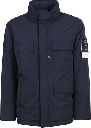 Stone Island Homme, Vestes, Bleu, Taille: L Field Jacket