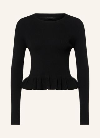 AllSaints Allsaints Pullover Jas Mit R&uuml;schen schwarz