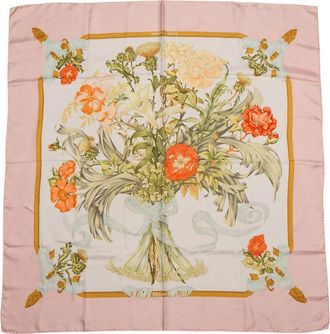 Herm&egrave;s T&uuml;cher & Schals - Hermes Classic Regina Silk Carre 90 Scarf Tuch - Gr. unisize - in Rot - f&uuml;r Damen