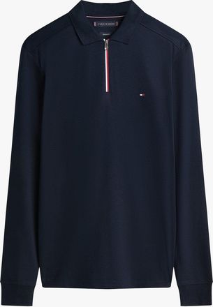 Tommy Hilfiger Polo col zipp&eacute; manches longues