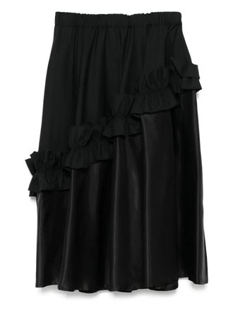 Comme Des Garçons jupe à volants