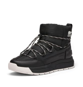 Sorel Whitney III Slip-On WP Stiefel, Wasserdichtes Design, Isolierte Wärme, Weiche Polsterung, Zuverlässiger Halt, Markante Schnürung - Damen