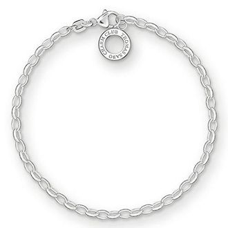 Thomas Sabo Femmes Charm Bracelet Classic Charm Club Argent Sterling 925 X0163-001-12-M