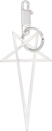 Rick Owens Pentagram Keyring Charm