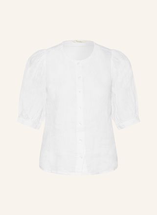 Part Two Leinenbluse Azrapw weiss
