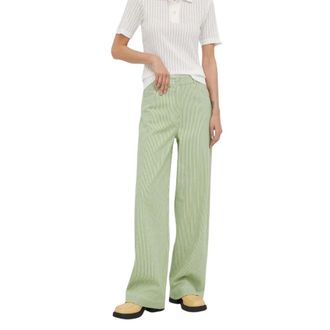Remain Femme, Pantalons, Vert, Taille: 40 FR Lymma Pantalon Ray&eacute;