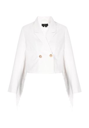 Faina Blazer Frauen cremefarben