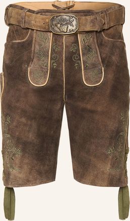 Spieth & Wensky Trachten-Lederhose Kandersteg braun