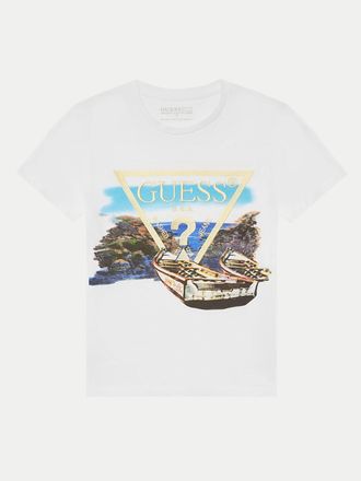 Guess T-Shirt L5GI07 K6XN4 Weiß Regular Fit