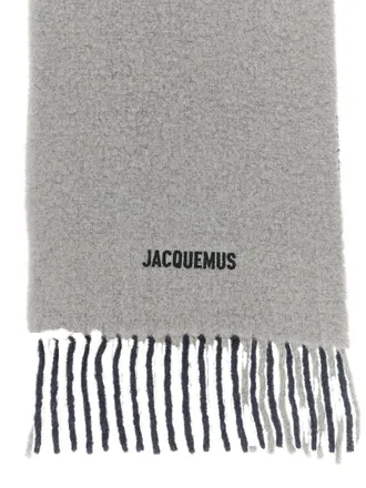 Jacquemus LEcharpe Moisson Scarf - Gray